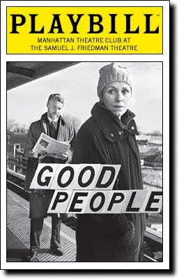 GOOD PEOPLE PLAYBILL at Amazon's Entertainment Collectibles Store