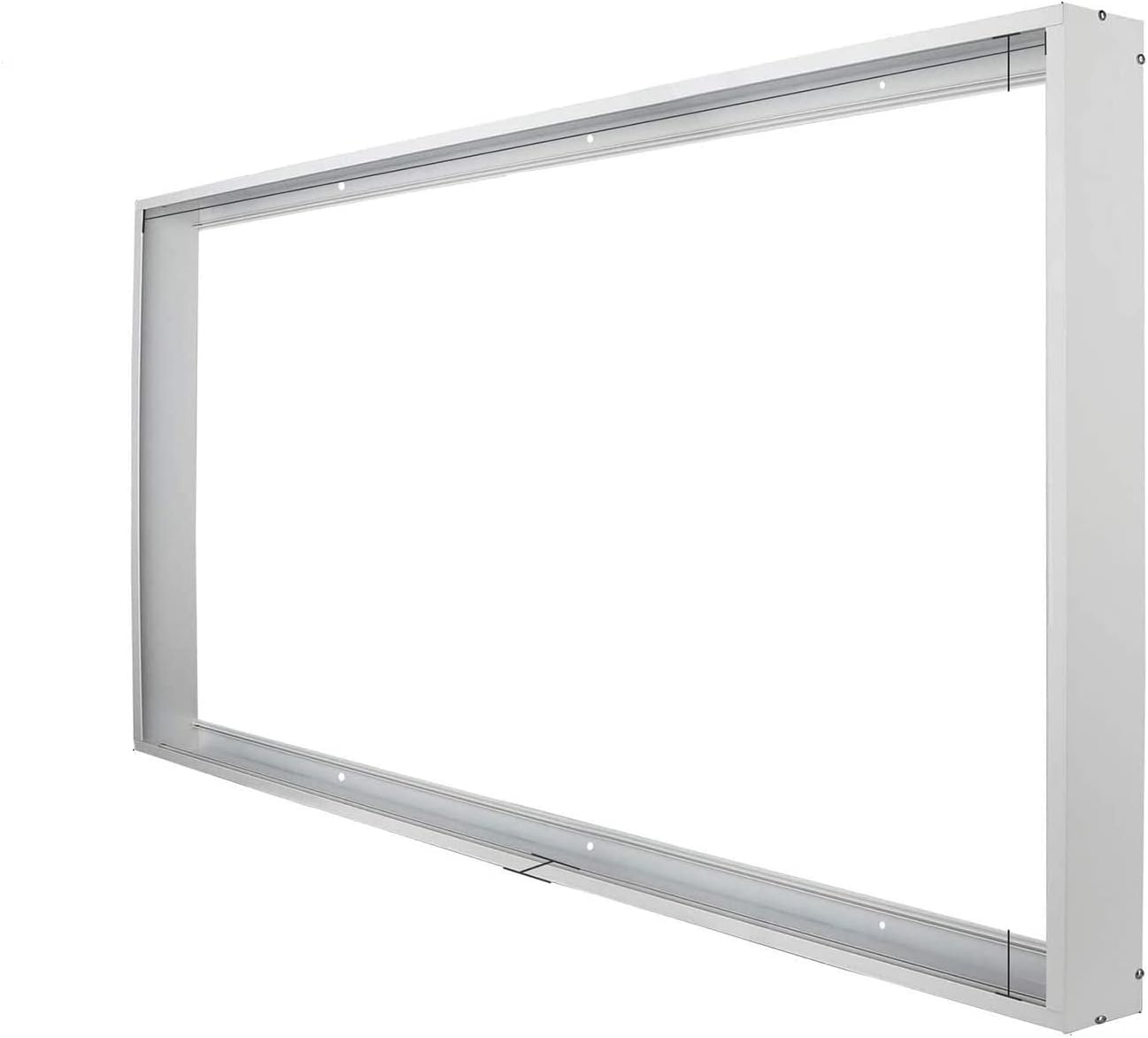 2x4 Surface Mount Kit Aluminum Frame for 2x4 FT LED Troffer Panel Light ...