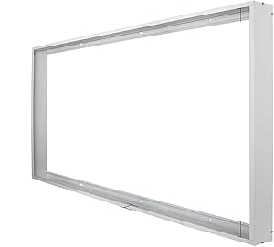 2x4 Surface Mount Kit Aluminum Frame for 2x4 FT LED Troffer Panel Light ...