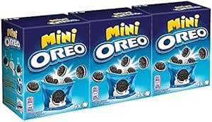 Oreo Mini Galletas 160 gr. [Pack de 3] : Amazon.es: Alimentación y bebidas
