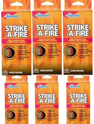 Amazon.com: Diamond Strike-A-FIRE Starters, 48 Count : Sports & Outdoors