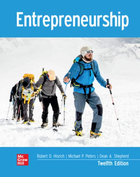 Loose-Leaf for Entrepreneurship: Hisrich, Robert D., Peters, Michael P ...