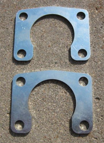 Amazon.com: Big Ford Old-Style 1/2" Axle Retainer Plates for Ford 9 ...