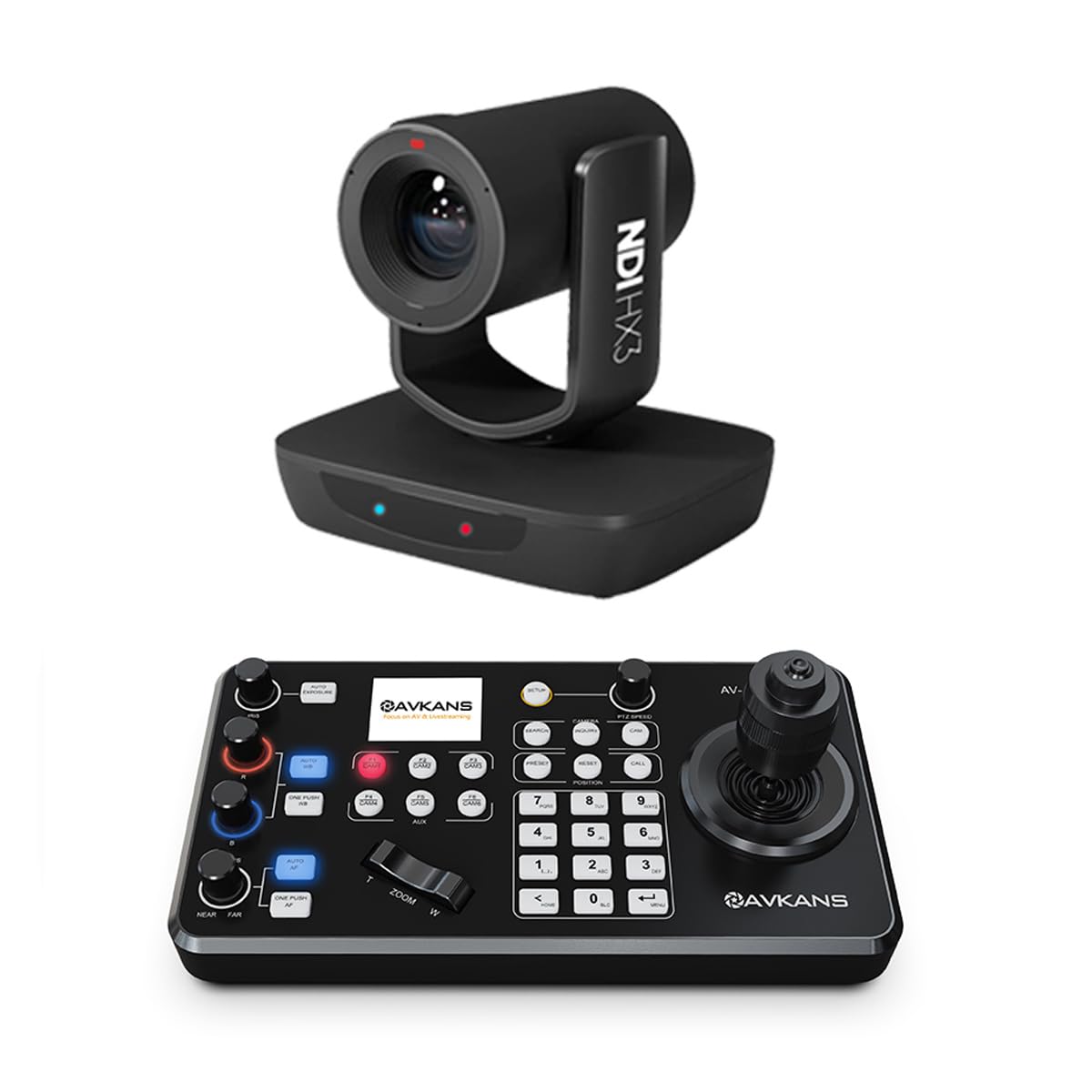 Amazon.com : AVKANS LV20N AI Auto Tracking PTZ Camera Bundle Kits, 1 ...