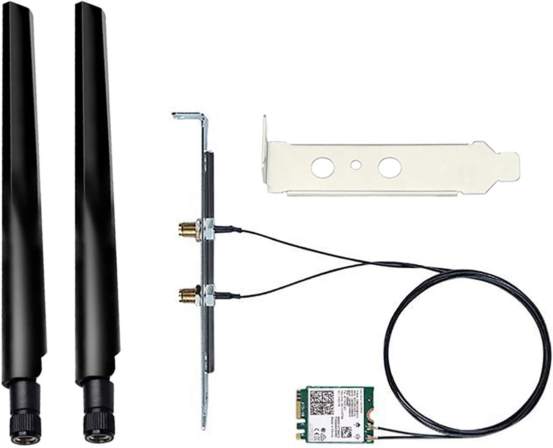 Amazon.com: TelDaykemei Wi-Fi 6E AX210 Bluetooth 5.2 + 5374Mbps 2.4Ghz ...