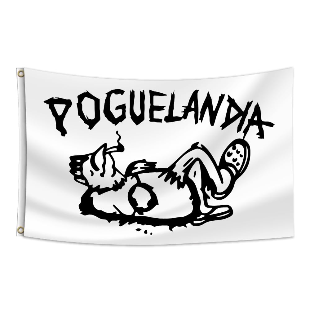 Amazon.com : boyiflag Poguelandia Flag 3x5FT Double Printed OBX Funny ...