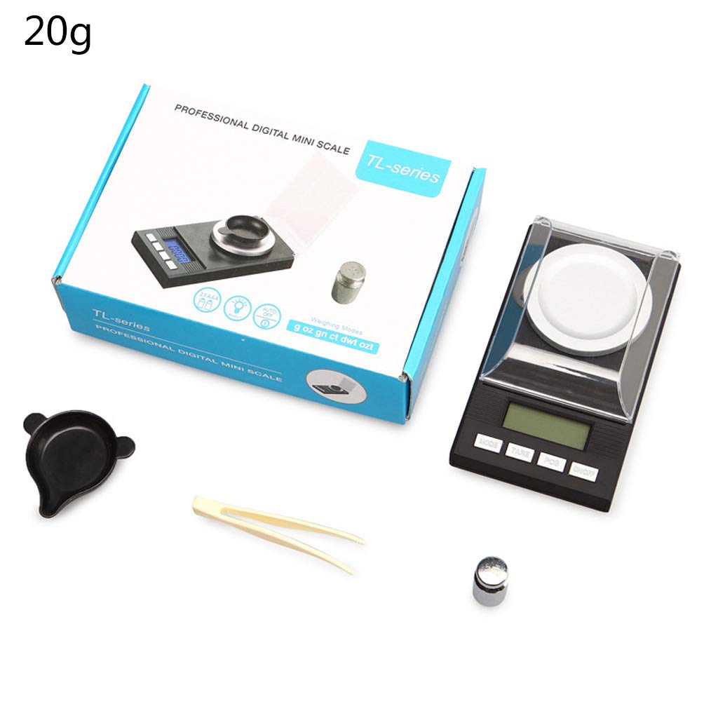 Buy KANGBEI Professional Digital Milligram Jewelry Scale, 20g / 0.001g ...