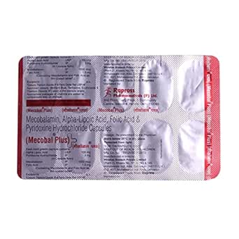 Mecobal Plus - Strip of 10 Capsules : Amazon.in: Health & Personal Care