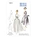 Amazon.com: VOGUE PATTERNS V8874 Misses' Dress Sewing Template, Size A5 ...