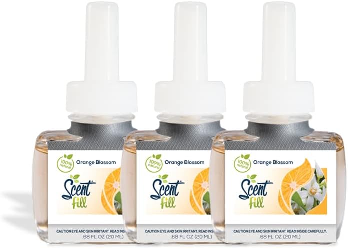 Amazon.com: Scent Fill 100% Natural Orange Blossom Plug in Air ...