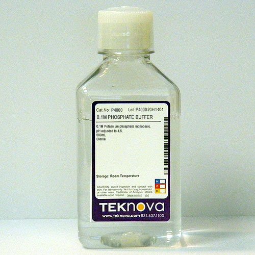Amazon.com: Teknova 0.1M Phosphate Buffer, pH 4.5. 500mL : Industrial ...