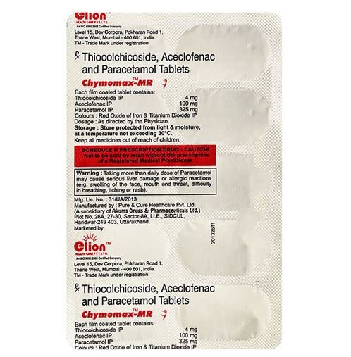 Chymomax Mr - Strip of 10 Tablets : Amazon.in: Health & Personal Care