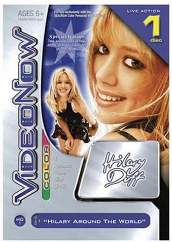 Amazon.com: Videonow Personal Video Disc: Hilary Around the World ...