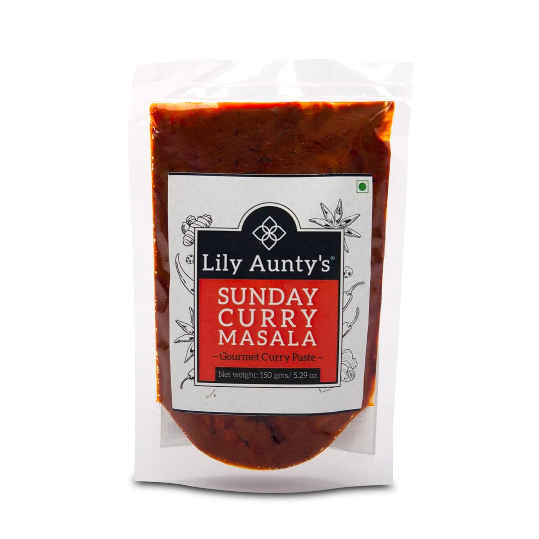 Lily Aunty's Sunday Curry Masala | Quantity - 150g (Pack of 1 ...
