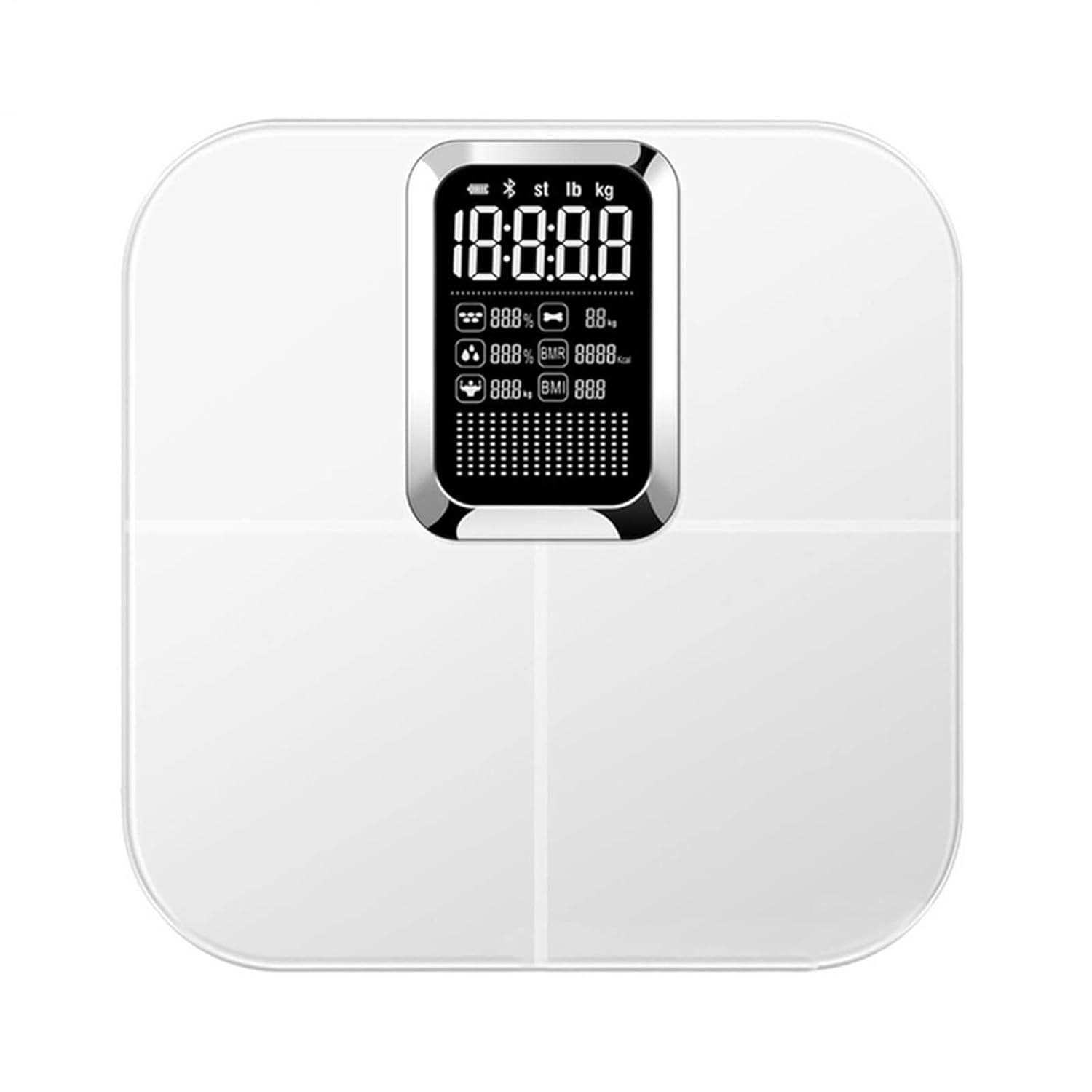 Amazon.com: TEBUTI Weight Scales Large Size Luxury Bathroom Scale ...