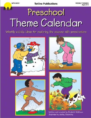 Buy Preschool Theme Calendar Book Online at Low Prices in India ...