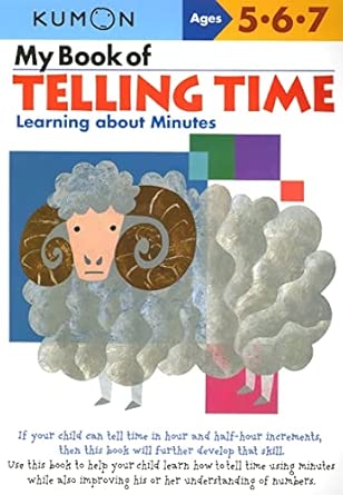 My Book of Telling Time: Learning About Minutes : Kumon Pub North ...
