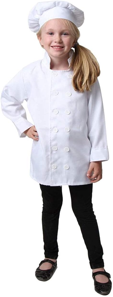 Amazon.com: XL CHEFSKIN CHEF SET Kids Children Chef jacket + Apron +Hat ...
