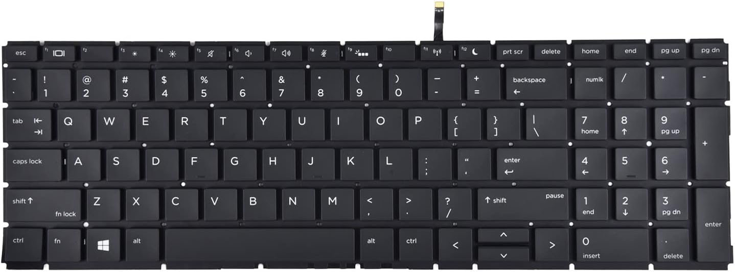 Replacement Keyboard for HP ProBook 450 G6 G7 455 G6 G7 455R G6 G7 ...