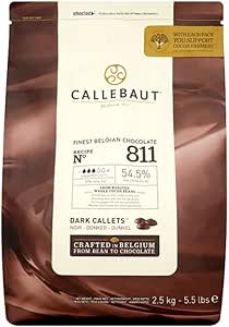 Callebauts 811 Belgian Callets 2.5kg Belgian Dark Chocolate For ...