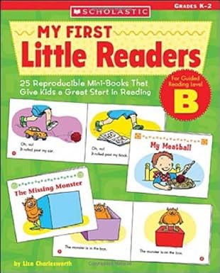 Amazon.com: My First Little Readers - Level B: 25 Reproducible Mini ...
