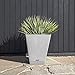 Amazon.com : Veradek Nobleton Indoor/Outdoor Wide Square Planter (Light ...