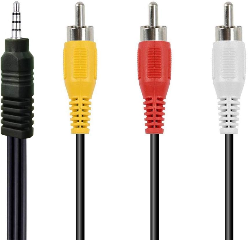 Amazon.com: Video AV Component Adapter Cable Replacement for TCL TV, 3 ...