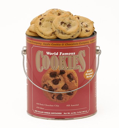 Amazon.com : Gluten Free Cookies Gallon Fresh Baked Cookies by Apple ...