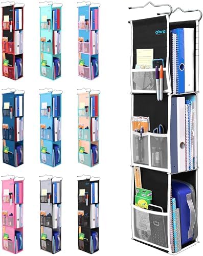 Amazon.com: ABRA® 3 Shelf Hanging Locker Organizer for School, Gym ...