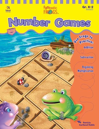 Funtastic Frogs Number Games: Grades K-2 : Noble, Patricia Cartland ...