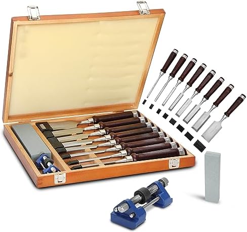 Grizzly Industrial G7102 - Japanese Chisels - 10 pc. Set - Wood Chisels ...