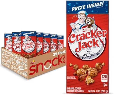 Amazon.com : Cracker Jack Caramel Coated Popcorn & Peanuts, Original, 1 ...