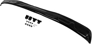 Amazon.com: Deflector Hood Shield of Front Hood Protector Black Fits ...