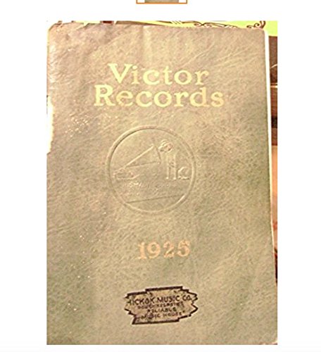 Victor Records [discography] 1925: unknown author: Amazon.com: Books