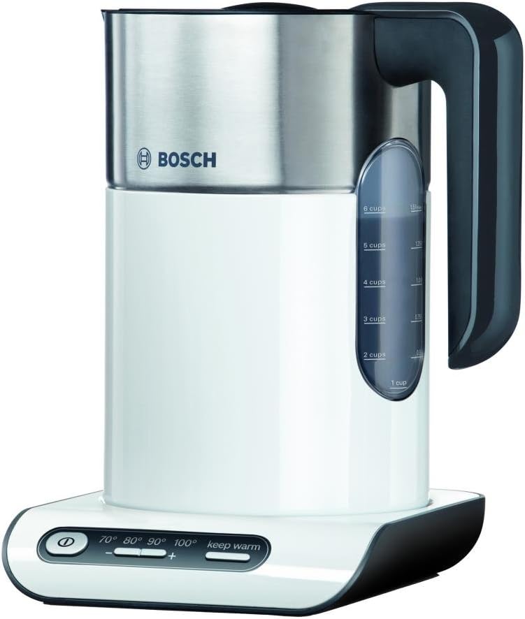 Bosch Styline TWK8631GB Variable Temperature Cordless Kettle, 1.5 ...