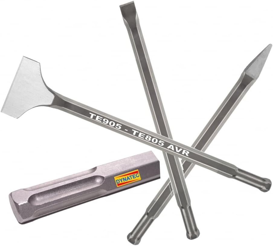 3" Wide & 1" Chisel & Point Set Fits Hilti TE805 TE905 TE1000 TE1500 ...