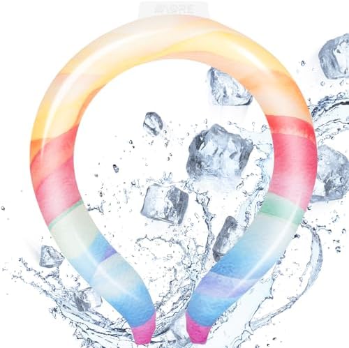Amazon.com: Neck Cooling Tube - Wearable Ice Ring for Summer Heat ...
