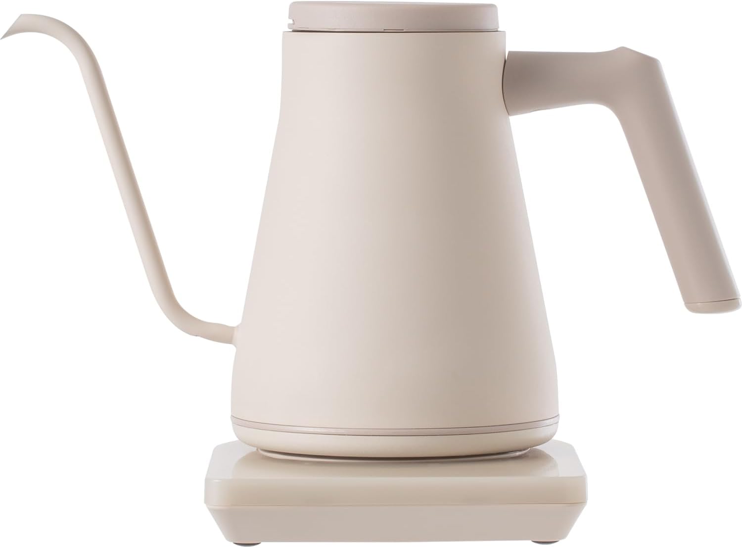 Amazon | [山善] 電気ケトル 電気ポット 0.8L 1200W 一人暮らし 二人暮らし ドリップケトル バリスタポット 湯こぼれ防止 温度調節 保温 空焚き防止 オートオフ機能 ...