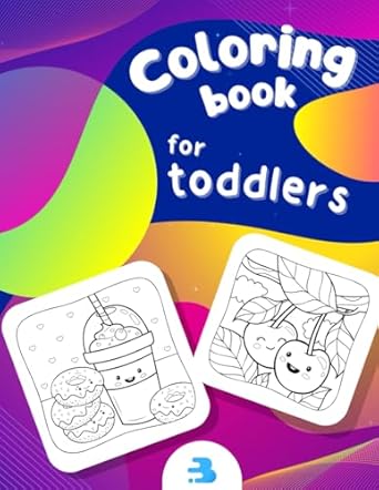 Coloring Book For Kids Age 4, 5, 6 Years Old. Fun Children's Activity ...