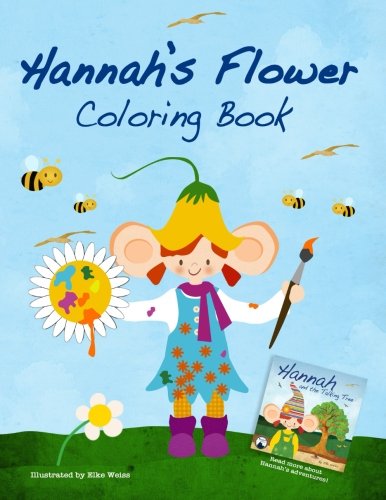 Hannah's Flower Coloring Book: Weiss, Elke: 9780982674734: Amazon.com ...