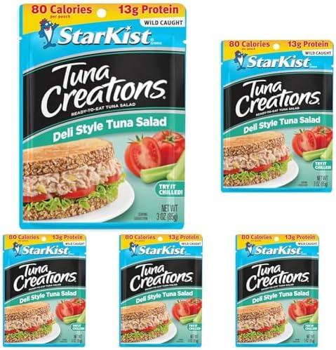Amazon.com : StarKist Tuna Creations, Deli Style Tuna Salad, Single ...