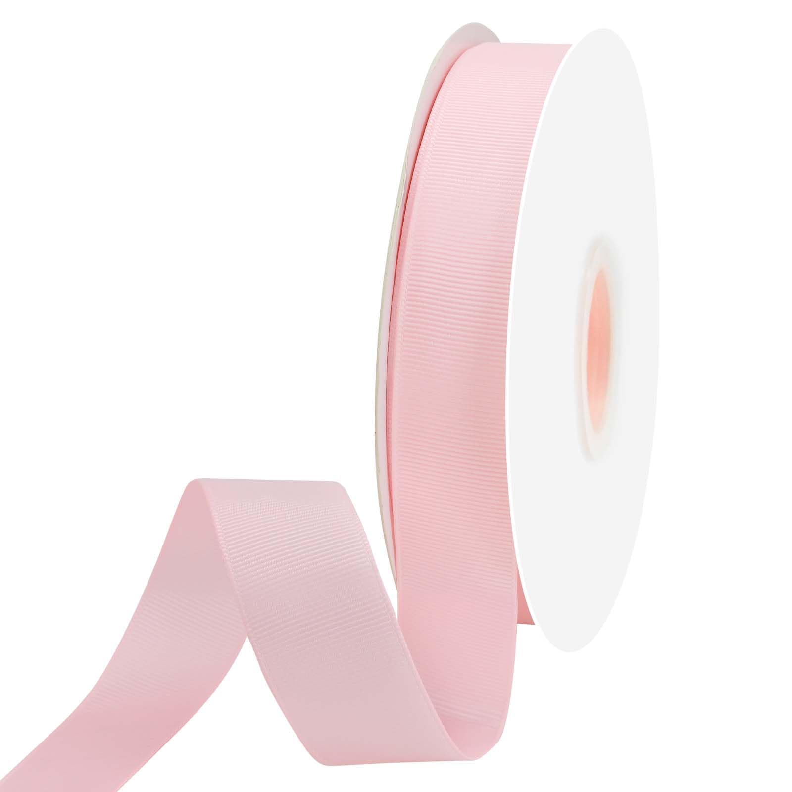 Snapklik.com : Light Pink Grosgrain Ribbon 1 Inch X 50 Yards Light Pink ...
