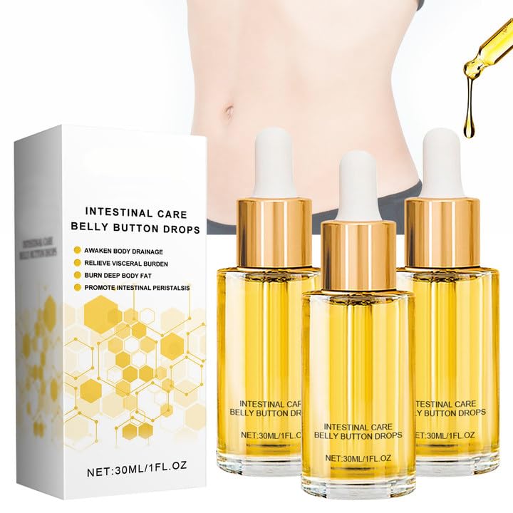 Intestinal Detox Belly Button Drops,Navel Care Serum, Oil for Belly ...