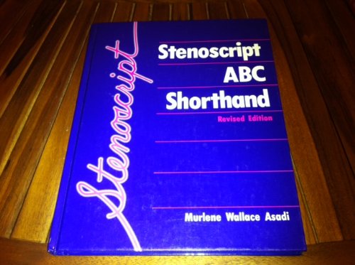 Buy Stenoscript ABC Shorthand Book Online at Low Prices in India ...