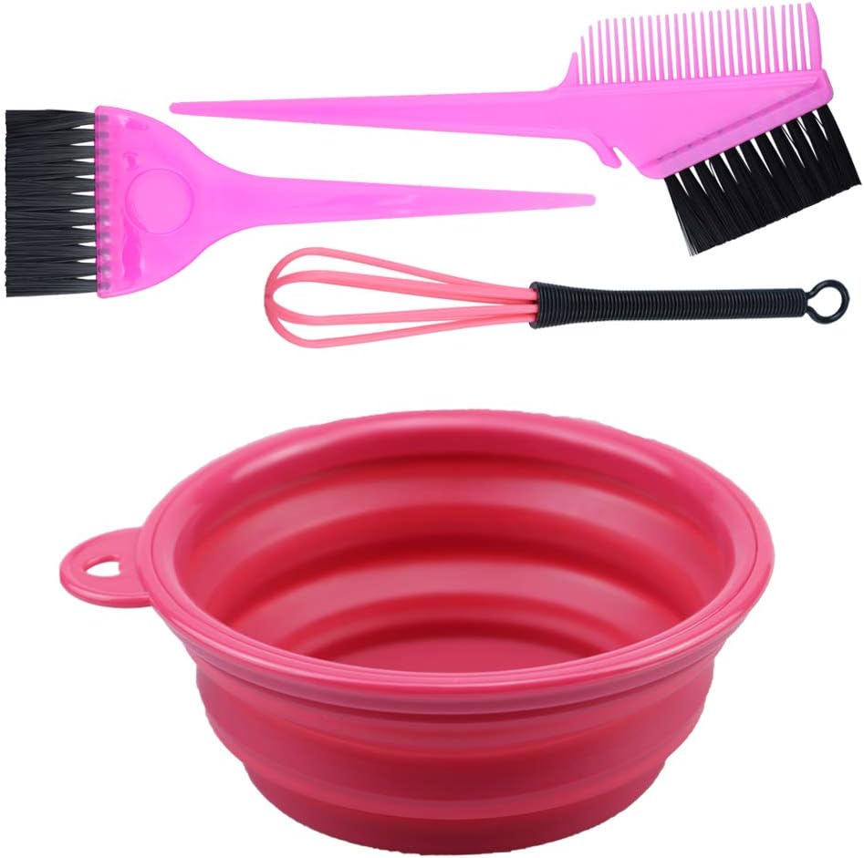 Amazon.com : Diane Color Bowl and Brush Set for Hair Dye, Bleach, Toner ...