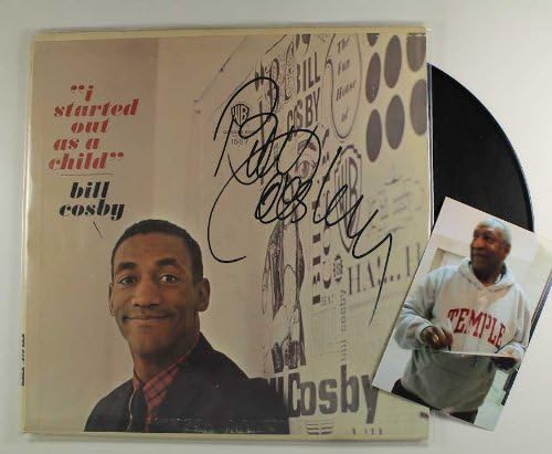 Amazon.com: Bill Cosby Autographed "I Started Out as a Child" Record Album