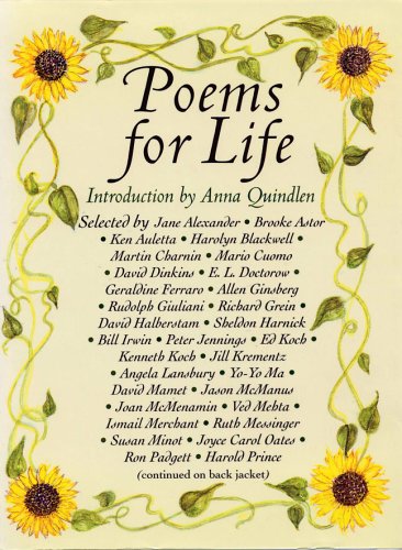Poems for Life: Famous People Select Their Favorite Poem and Say Why It ...