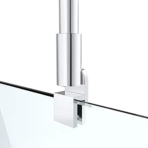 Shower Door Glass Support Bar,Wall to Glass Support arm for Fixing ...
