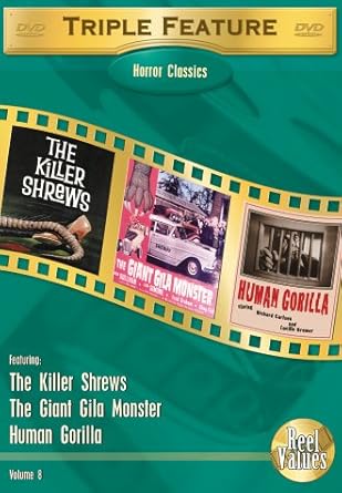 Amazon.com: Horror Classics Triple Feature, Vol. 8 (Killer Shrews / The ...
