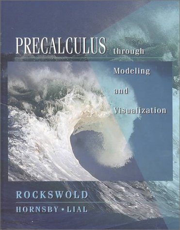『Precalculus Through Modeling and Visualization』｜感想・レビュー - 読書メーター